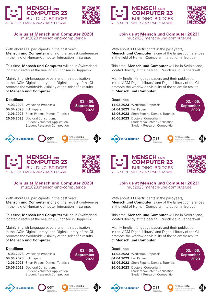 Mensch und Computer 2023